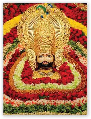 God Khatu Shyam Ji Poster Hindu God Photo Poster Room Decoration Size ...