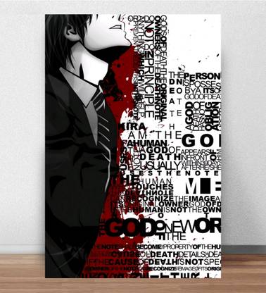 Death note poster for home and room, Anime posters for wall ...