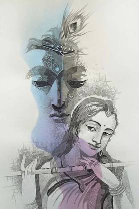 Bal Krishna, Lord Krishna Poster | Radha-Krishna,Laddu Gopal Hindu God ...