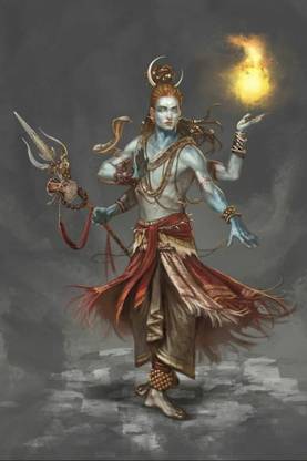 Shiv ji Poster Shiv Parvati,Mahadev,Mahakal,Bholenath,Lord Shiva, Hindu ...