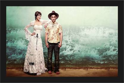 Amir Khan Movie Poster with A4 Size Frame F-40 Paper Print - Nature ...