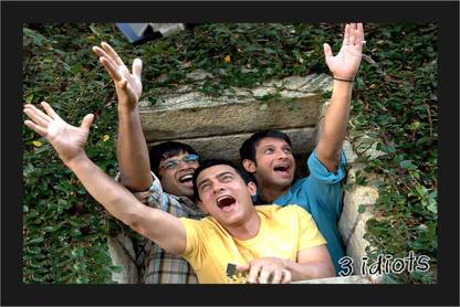 Amir Khan Movie Poster with A4 Size Frame F-25 Paper Print - Nature ...