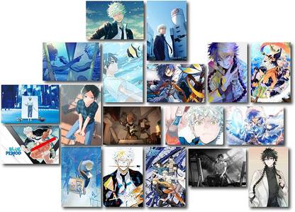 | BLUE PERIOD ANIME WALL POSTER | PACK OF 18 wall collage kit |ANIME ...