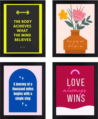 Motivational Quotes Paper Print - Quotes & Motivation posters in India ...