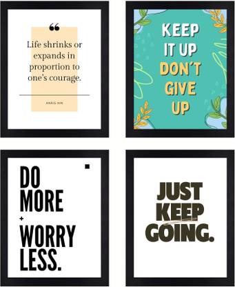 Motivational Quotes Paper Print - Quotes & Motivation posters in India ...