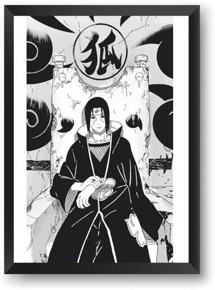 ANIME POSTER FRAME - NARUTO ITACHI UCHIHA MANGA PANEL HD QUALITY ...