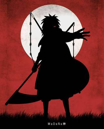 Madara Uchiha Naruto Anime Series Hd Matte Finish Poster Paper Print ...