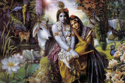 Bal Krishna, Lord Krishna Poster | Radha-Krishna,Laddu Gopal Hindu God ...