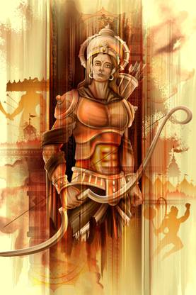 Shree Ram Posters Ram Mandir Ayodhya,Sita Ram,Ram Chandra,Ram Lalla,Ram ...