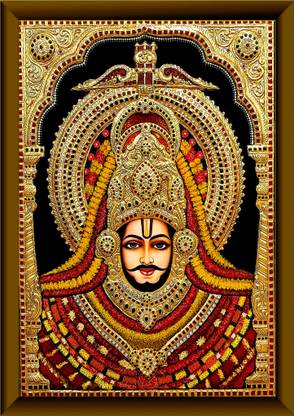 BEAUTIFUL LORD KHATU SHYAM JI PHOTO FRAME Photographic Paper - AA ...