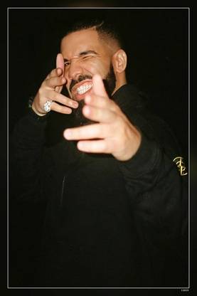 Drake Hip Hop Ovo Rap Matte Finish Poster Paper Print - Animation ...
