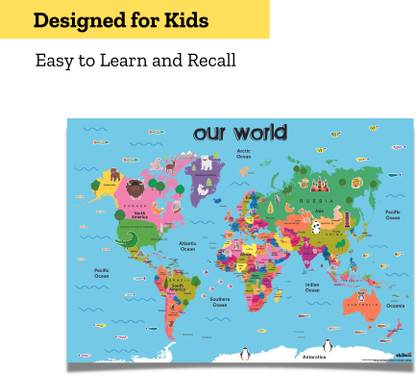 World map country and capitals map- Learning |for kids Room ,study 3D ...
