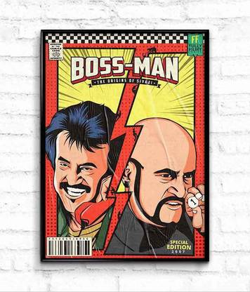 Boss Man The Origins Of Sivaji Poster Photographic Paper - Movies ...