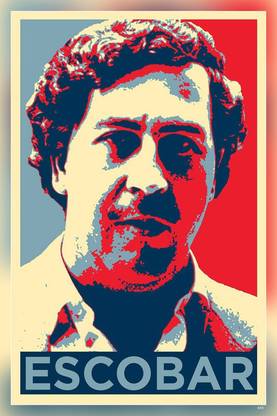 Pablo Escobar Art Hope Matte Finish Poster P-603 Paper Print ...