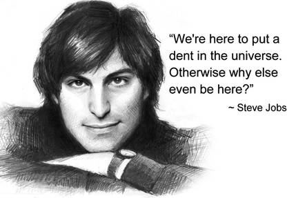 Poster Steave Job Best Quote sl12298 (Wall Poster, 13x19 Inches ...