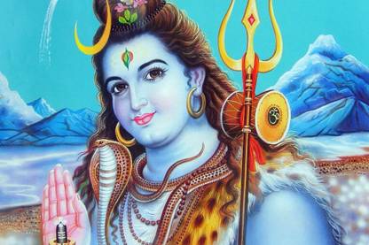 Shiv ji Poster Shiv Parvati,Mahadev,Mahakal,Bholenath,Lord Shiva, Hindu ...