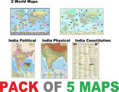 INDIA CONSTITUTION, INDIA AND WORLD POLITICAL, WOLRD PHYSICAL, MAP ...