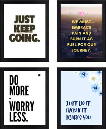 Motivational Quotes Paper Print - Quotes & Motivation posters in India ...
