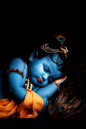 Bal Krishna, Lord Krishna Poster | Radha-Krishna,Laddu Gopal Hindu God ...