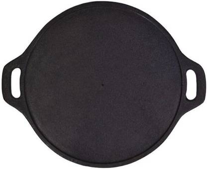 M KHARAVAD Cast iron dosa tawa 12 Inch Tawa 30 cm diameter Price in ...