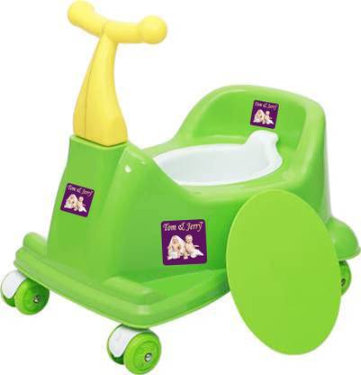 TOM&JERRY POTTY SEAT SCOOTER FOR BABY FEEL FREE Urinating Box - plastic ...