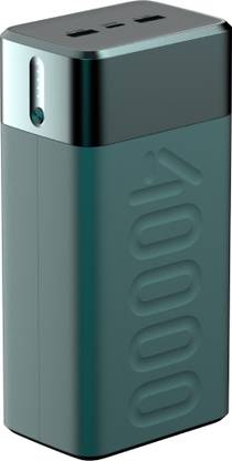 Ambrane 40000 mAh Power Bank (65 W, Power Delivery 3.0, Quick Charge 3. ...