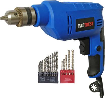 Inditrust Heavy duty 500W Reversible Drill Machine Variable speed with ...