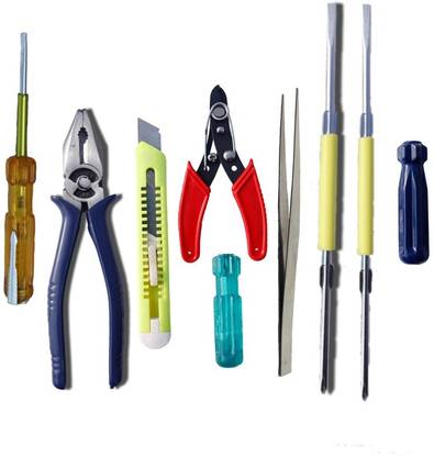 Jiya S889 TOOLS - PILER I WIRE CUTTER I 2 SCREWDRIVER I TESTER I ...