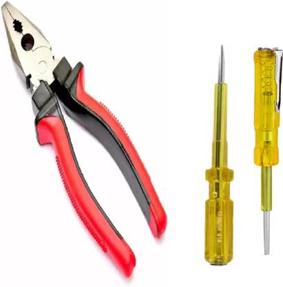 vyas COMBINATION PLIER & 5" ANALOG LINE TESTER Lineman Plier (Length ...
