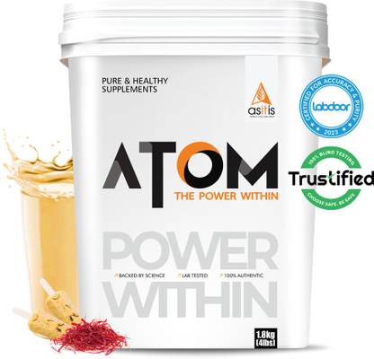 AS-IT-IS Nutrition AS-IT-IS ATOM Whey Protein 1.8kg with Digestive ...