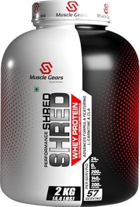 Muscle Gears Shred Whey Protein 4.4LBS Litchi Ice Cream Whey Protein ...