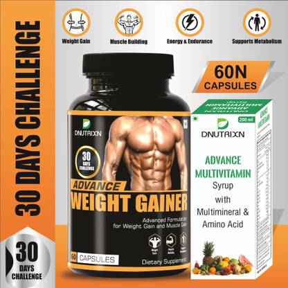 DNUTRIXN Advance Weight Gainer |Advanced Formulation |Weight Gain /Mass ...