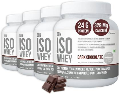 BON ISO WHEY 100% Protein Isolate for Muscle Strength and Bone Health ...