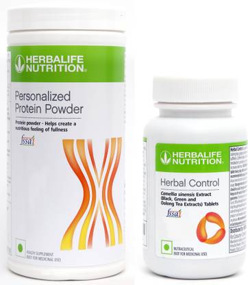 Herbalife Nutrition protein powder 400g + herbal control 90 tablet ...