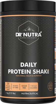 Dr.Nutra Daily Protein Shake Chocolate Flavour 1KG Whey Protein Price ...