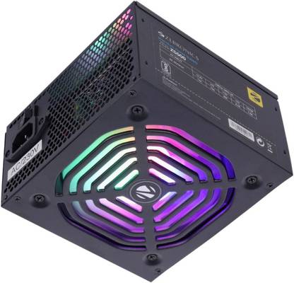 ZEBRONICS Premium Power Supply ZEB-ZS500 500 Watts Computer PSU with 3 ...