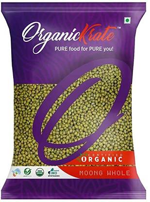OrganicKrate Moong Dal (Whole) Price in India - Buy OrganicKrate Moong ...