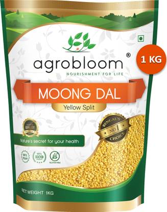 agrobloom Yellow Moong Dal (Split) Price in India - Buy agrobloom Yellow Moong Dal (Split ...