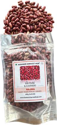 kashmir harvest hub Organic Red Rajma (Whole) Price in India - Buy ...