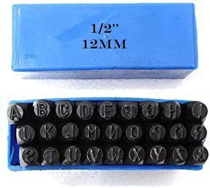 Flipkart.com | STTAR Letter, Alphabet Punch 1/2" INCH 12MM, 27 Letters ...