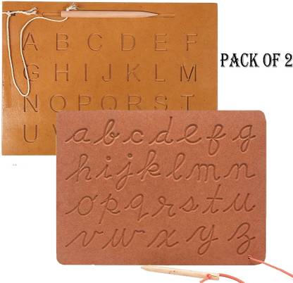 Plus Shine Small Cursive Alphabet Practice Slate+Capital AtoZ Tracing ...