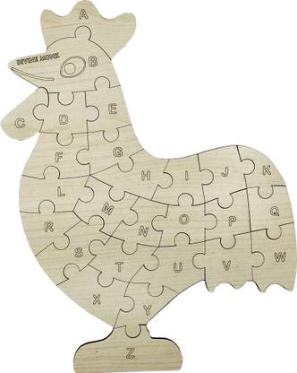 divine Monk Wooden Hen Puzzle for Kids - Wooden Hen Puzzle for Kids ...