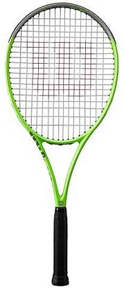 WILSON BLADE FEEL RXT 105 Green, Grey Strung Tennis Racquet - Buy ...