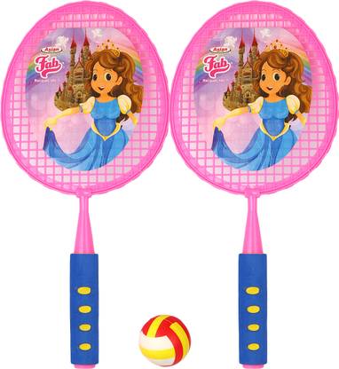 asian Happy Time Tini Mini Badminton Set Plastic for Indoor & Outdoor ...