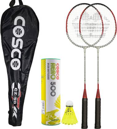 COSCO NEW CZ 50 Force Badminton Racket And Aero 500 Shuttlecock ...