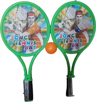 AKTOON TOYS Badminton Plastic Racket Set with Ball for Kids Badminton ...