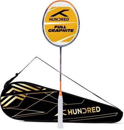 Hundred POWERTEK 1000 PRO Orange Strung Badminton Racquet - Buy Hundred ...