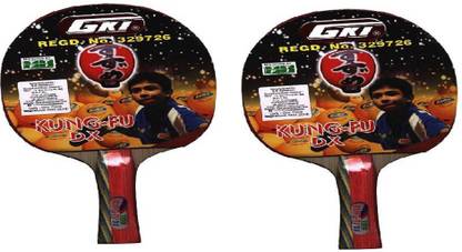 GKI Kung FU DX Black Table Tennis Racquet - Buy GKI Kung FU DX Black ...