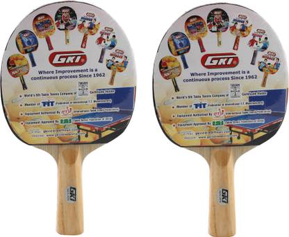 GKI Kung Fu Red, Black Table Tennis Racquet - Buy GKI Kung Fu Red ...