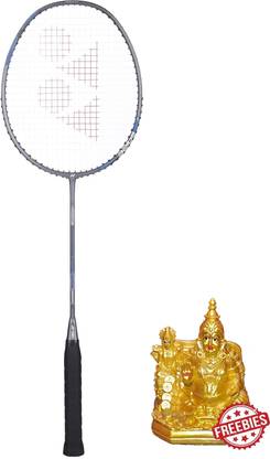 YONEX Astrox Attack 9 (Made in India) Grey Strung Badminton Racquet ...